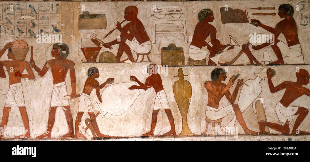 Egypt, Upper Egypt, Nile Valley, surroundings of Luxor, Thebes ...