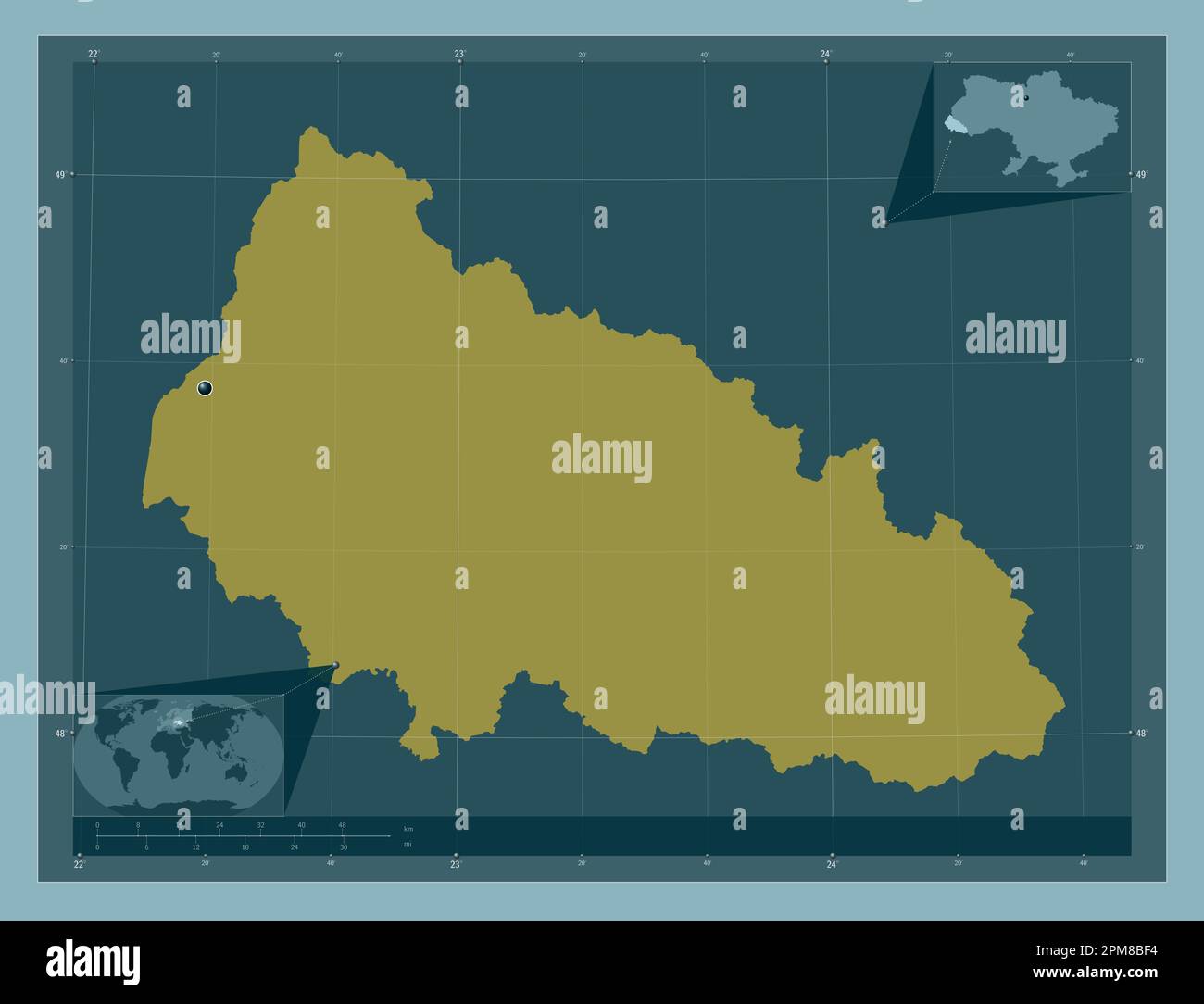Map of uzhhorod hi-res stock photography and images - Alamy