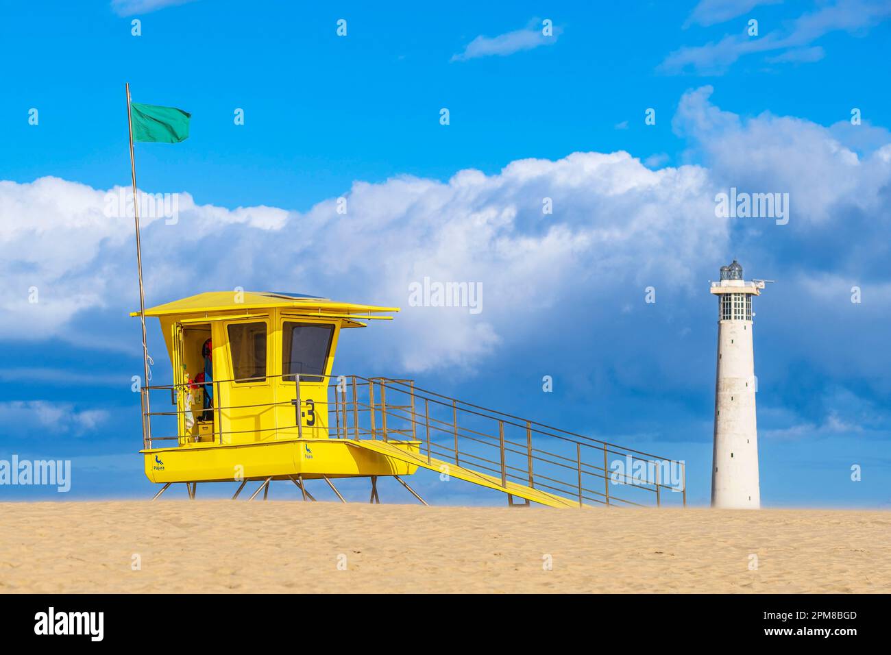 Spain, Canary Islands, Fuerteventura, municipality of Pajara, Morro ...