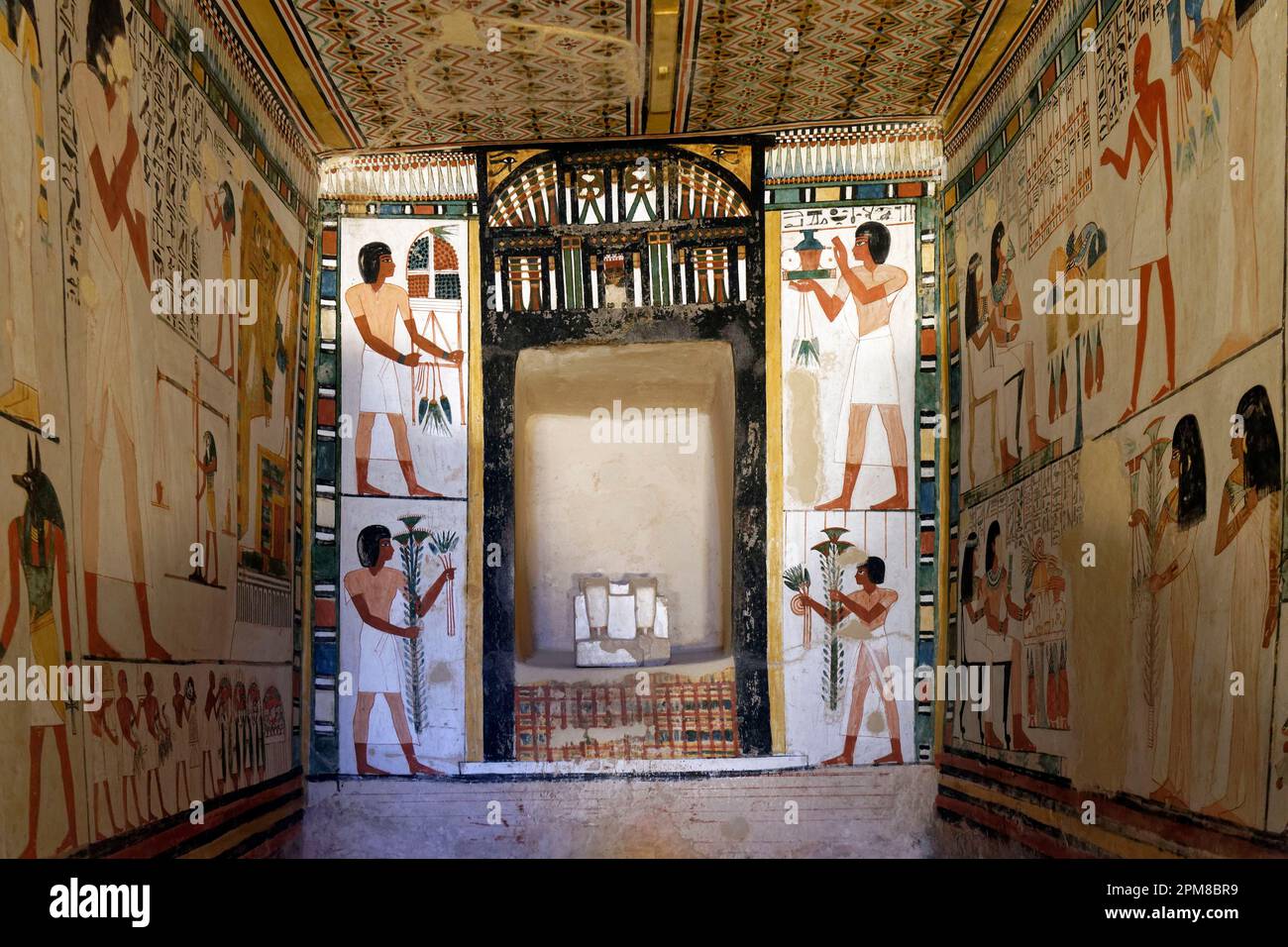 Egypt, Upper Egypt, Nile Valley, surroundings of Luxor, Thebes ...