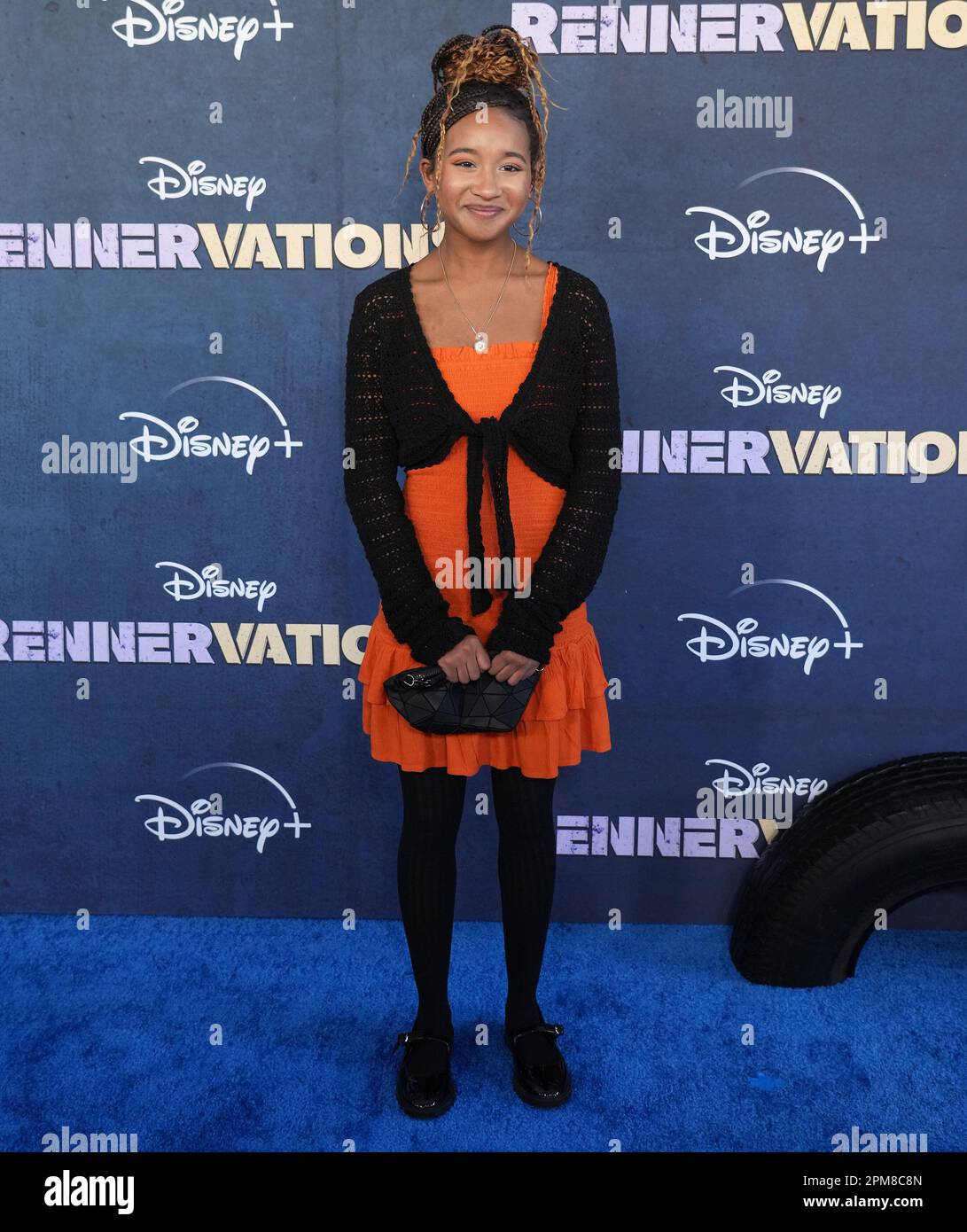 Los Angeles Usa 11th Apr 2023 Daphne Rey Arrives At The Disney S Original Series