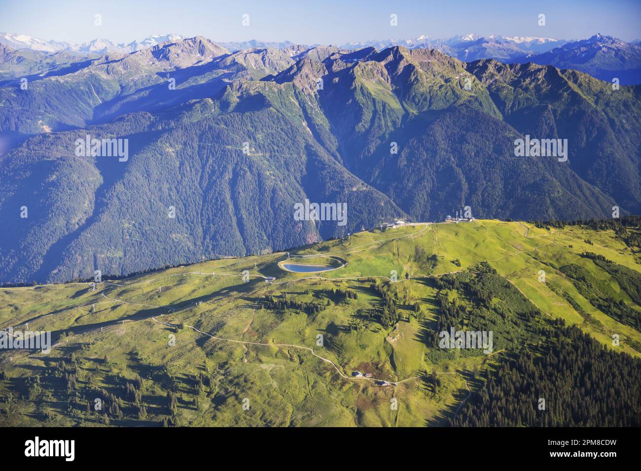 France, Haute Savoie, Massif Aravis (aerial view Stock Photo - Alamy