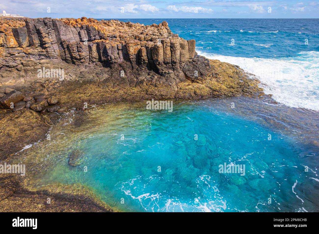 Spain, Canary Islands, Fuerteventura, municipality of Antigua, Caleta ...