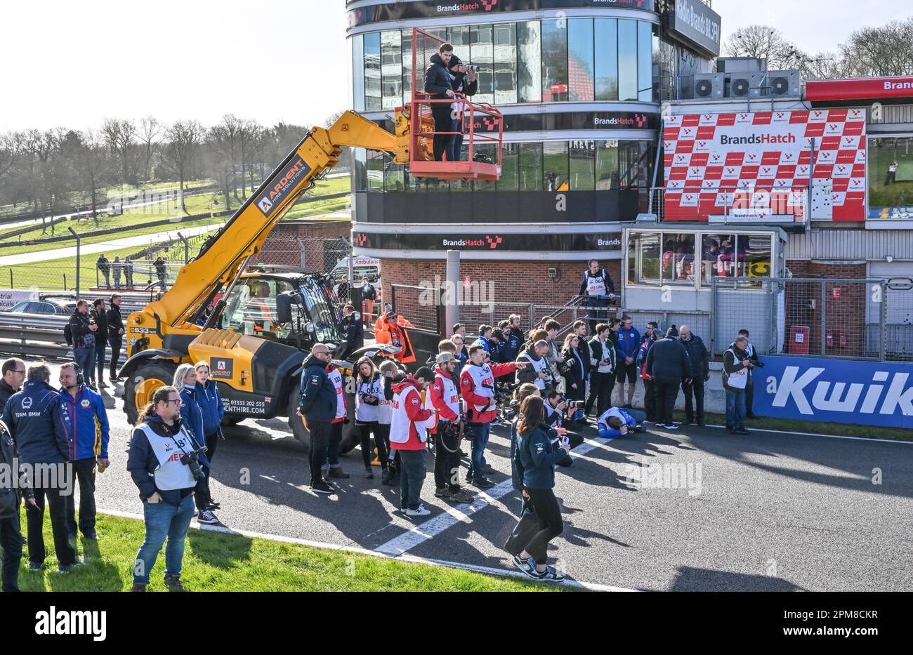 Longfield, UK. 12th Apr, 2023. Brands Hatch Circuit, Longfield, Kent ...