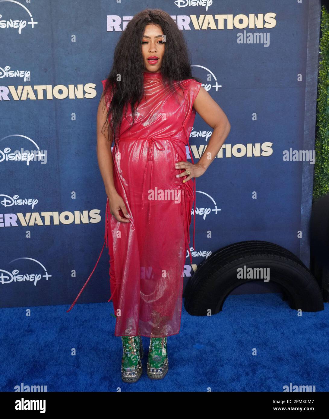 Naz Tokio arrives at the Disney+'s Original Series RENNERVATIONS Los ...