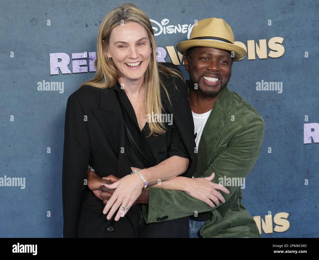 (L-R) Brittany Perrineau and Harold Perrineau at the Disney+'s Original ...