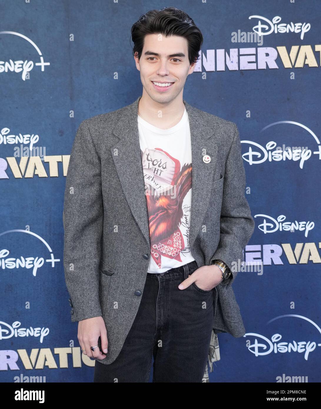 Braeden De La Garza arrives at the Disney+'s Original Series ...