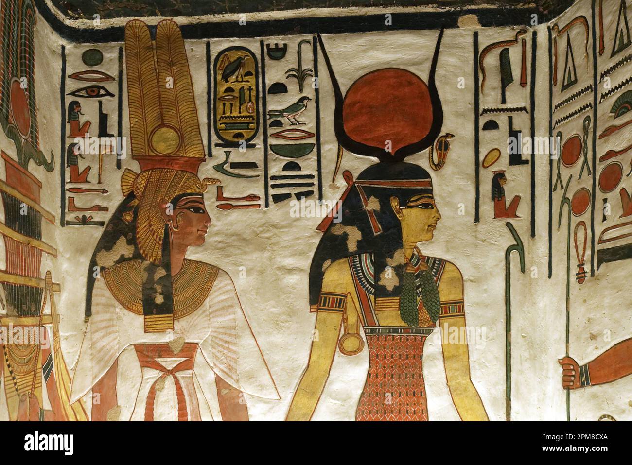 Egypt, Upper Egypt, Nile valley, surroundings of Luxor, west Thebes ...