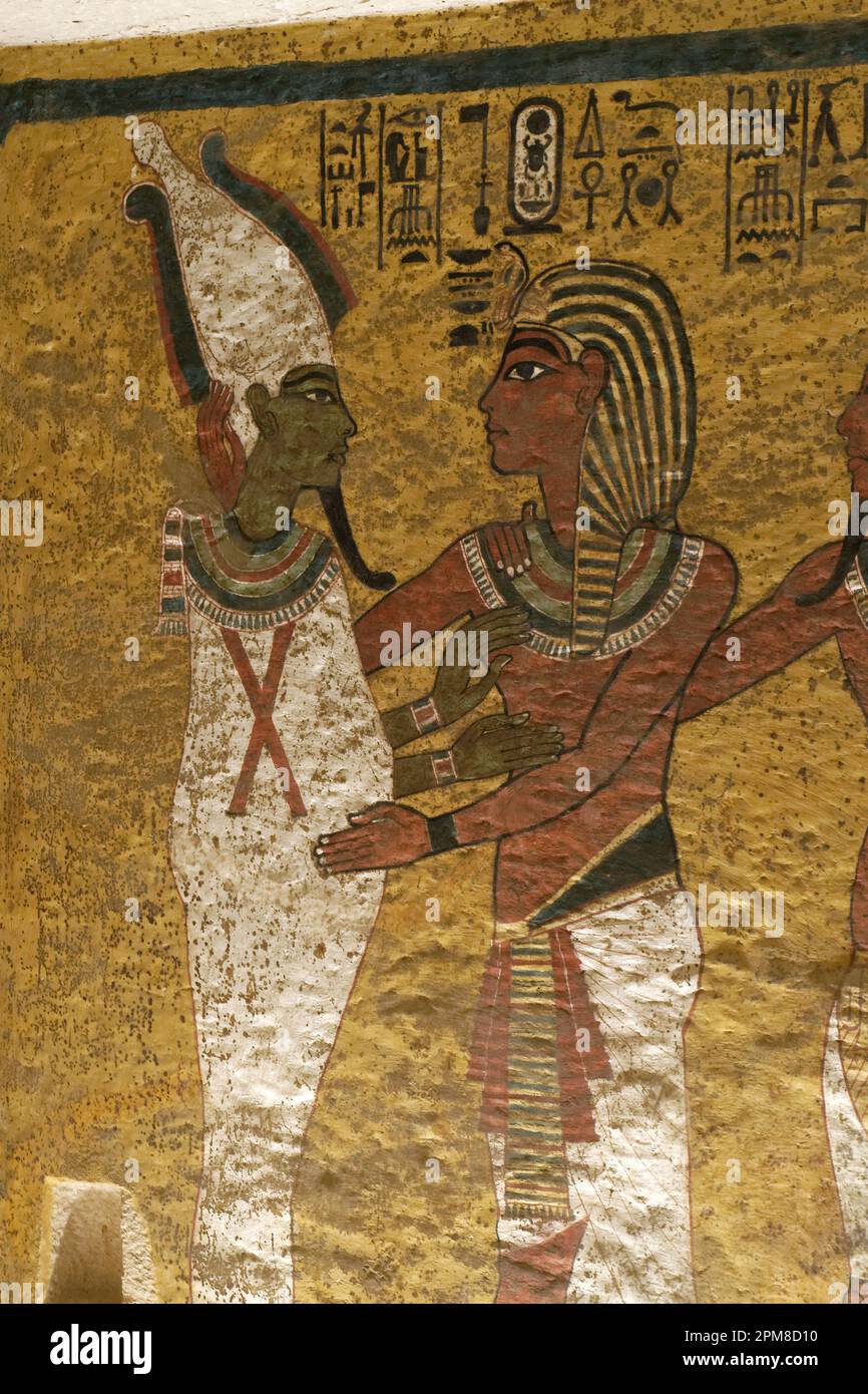 Egypt, Upper Egypt, Nile valley, surroundings of Luxor, west Thebes ...