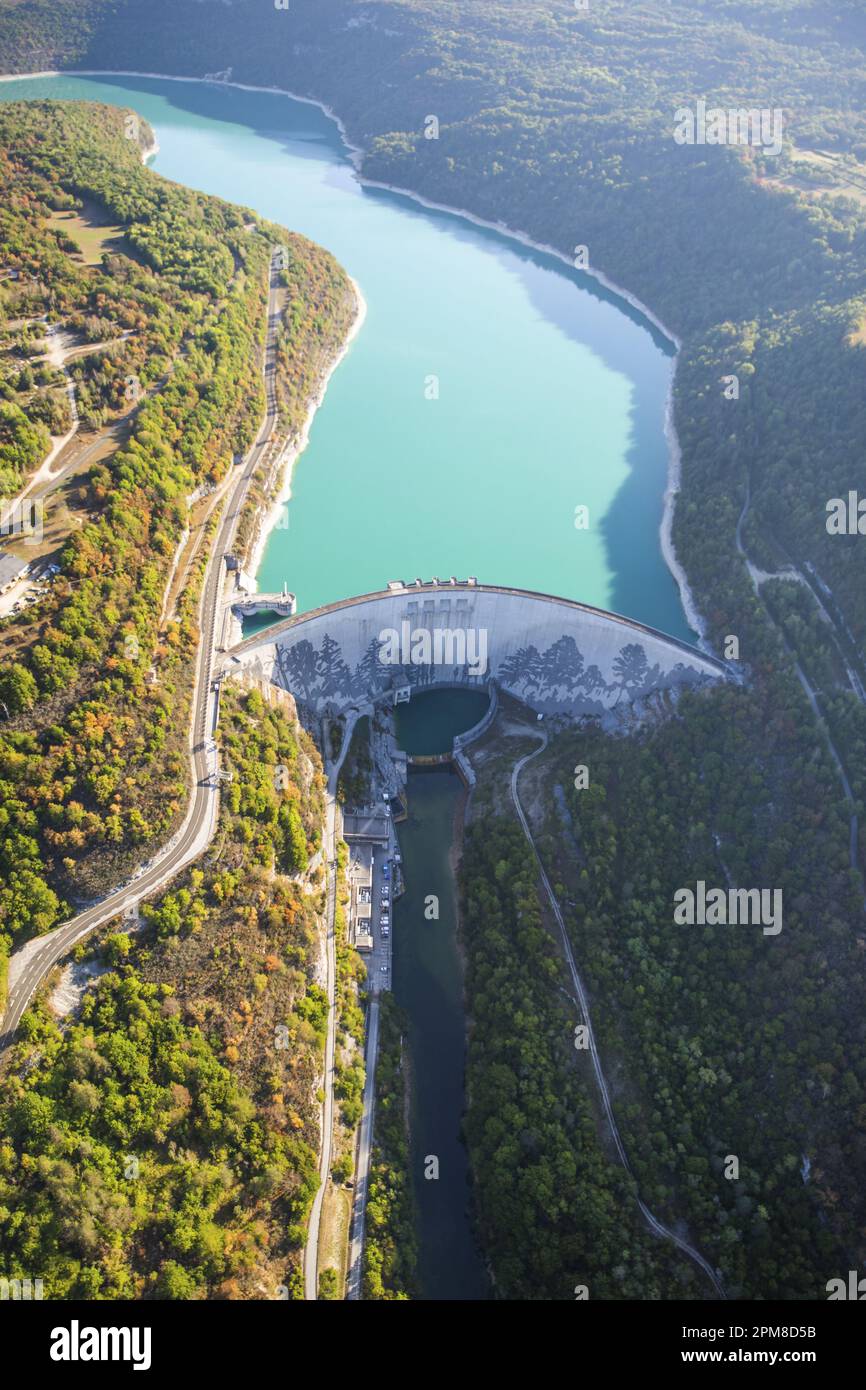 Vouglans dam hi-res stock photography and images - Alamy