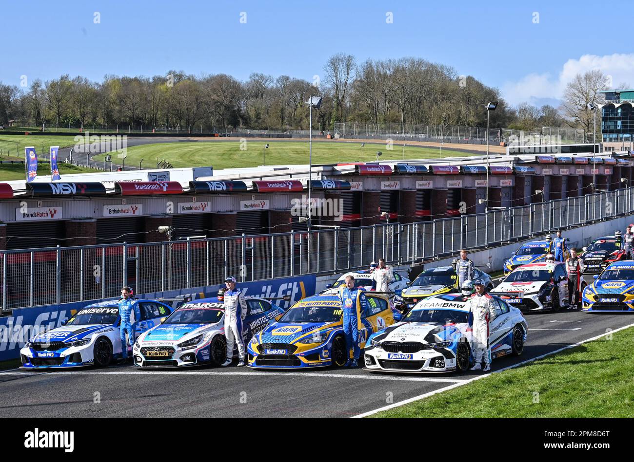 Longfield, UK. 12th Apr, 2023. Brands Hatch Circuit, Longfield, Kent ...