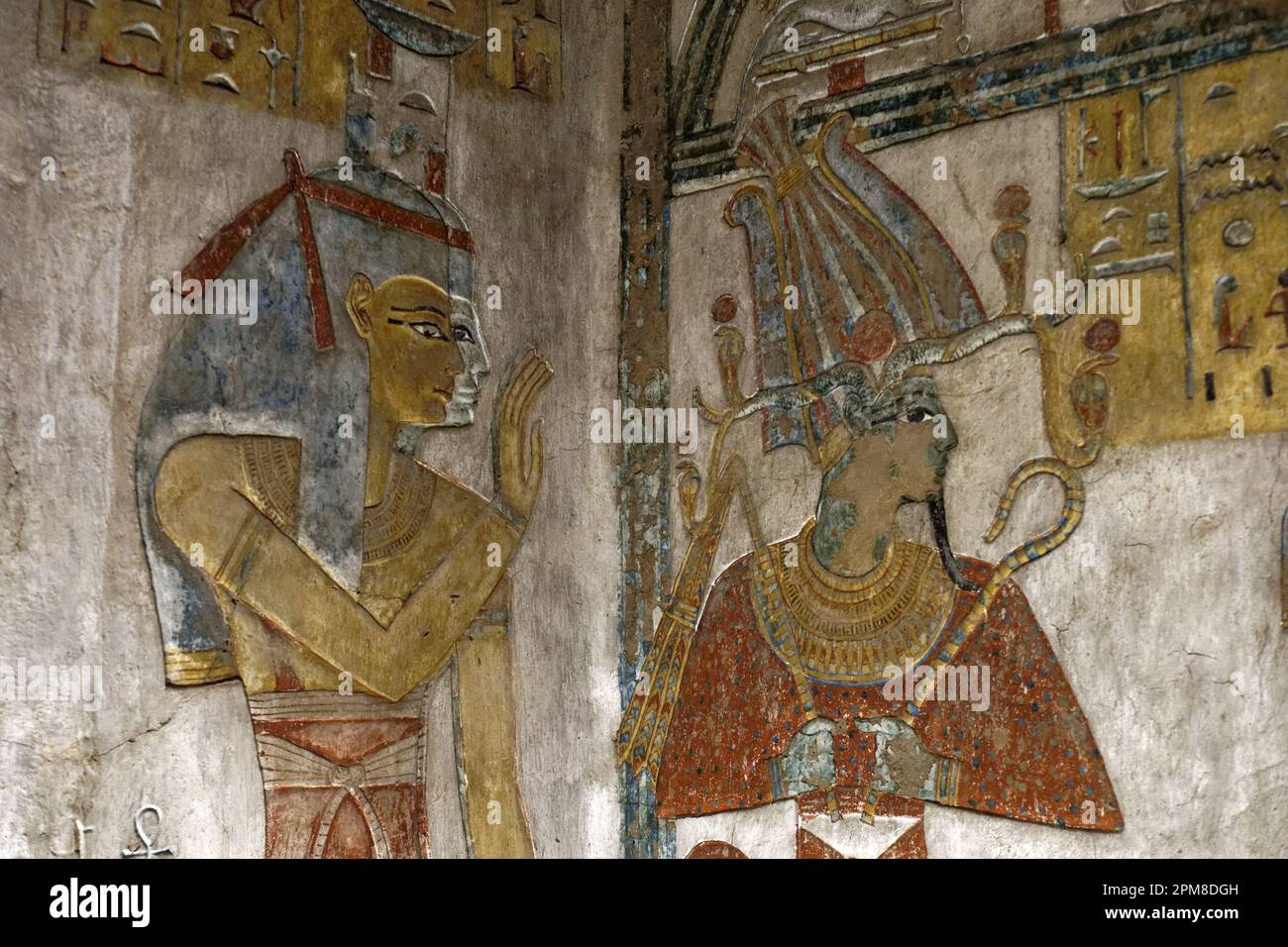 Egypt, Upper Egypt, Nile valley, surroundings of Luxor, west Thebes ...