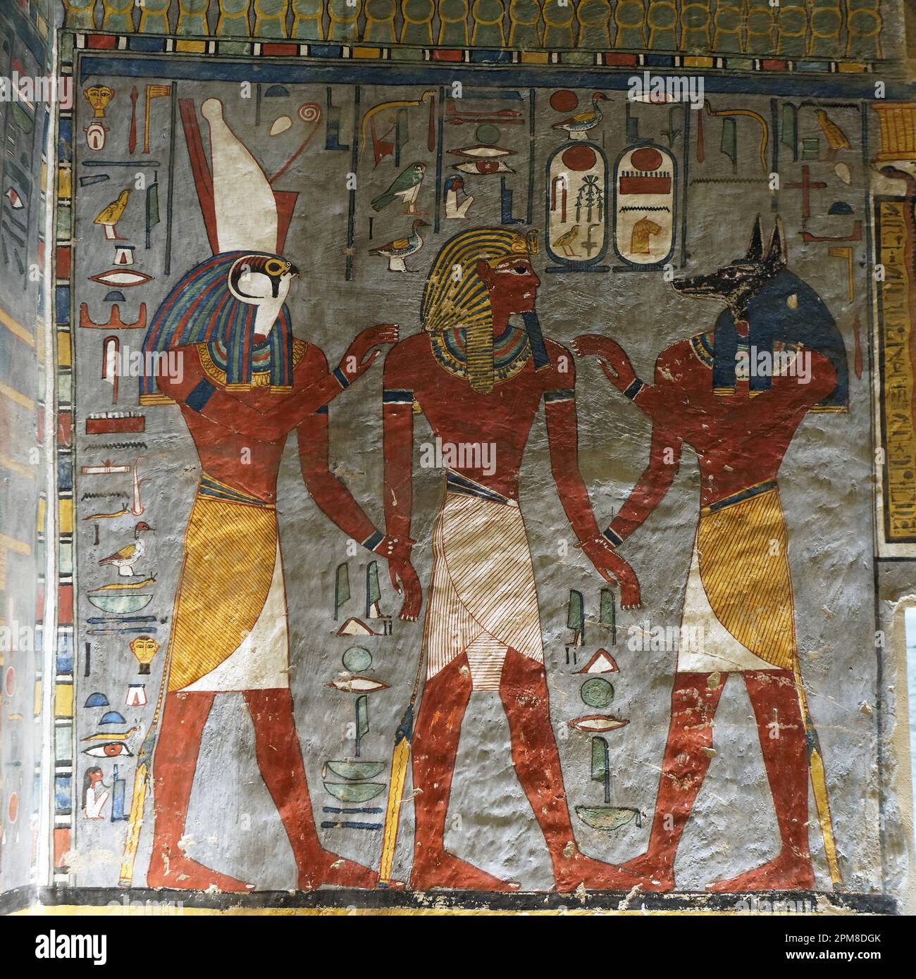 Egypt, Upper Egypt, Nile valley, surroundings of Luxor, west Thebes ...