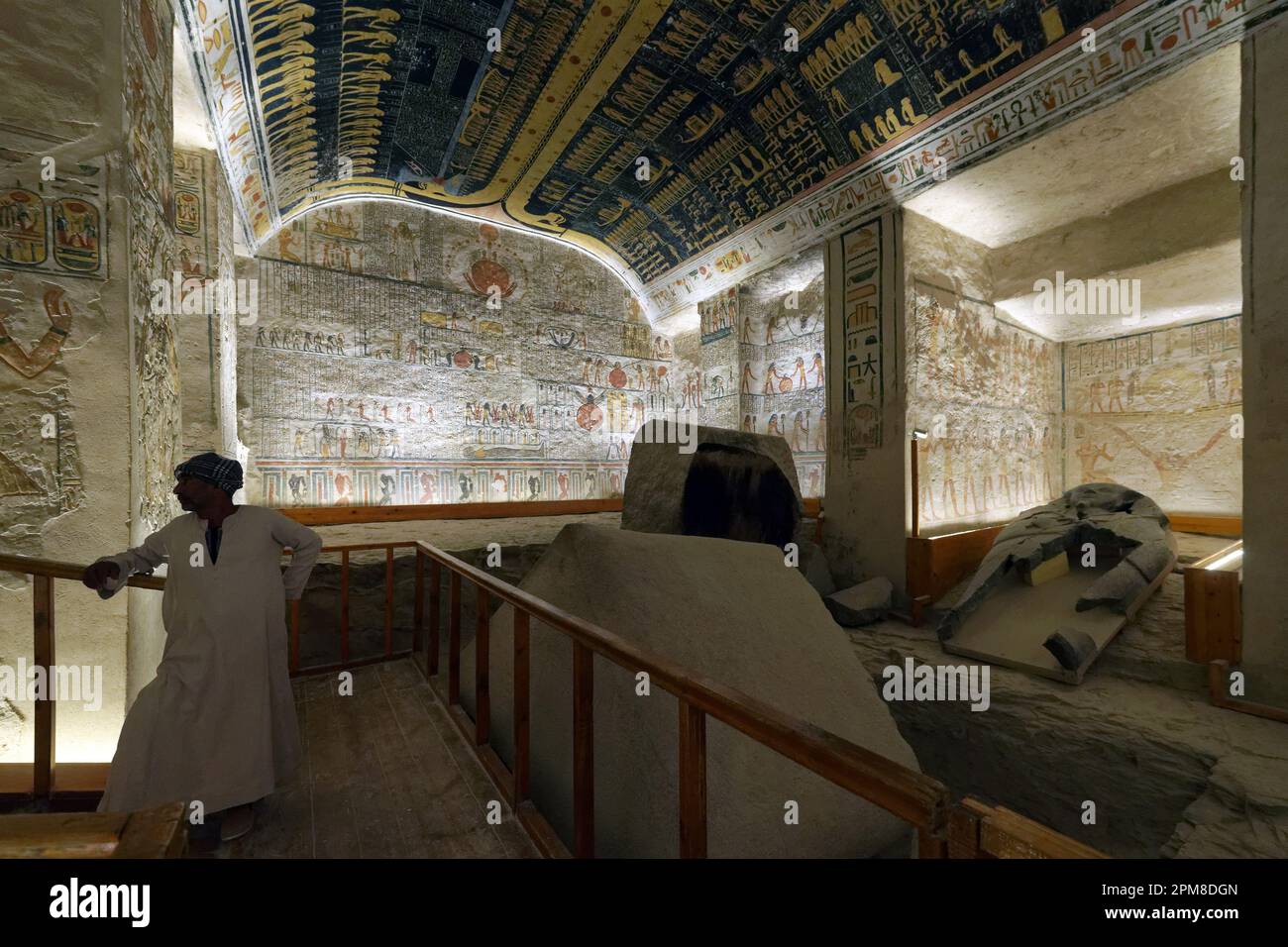 Egypt, Upper Egypt, Nile valley, surroundings of Luxor, west Thebes ...