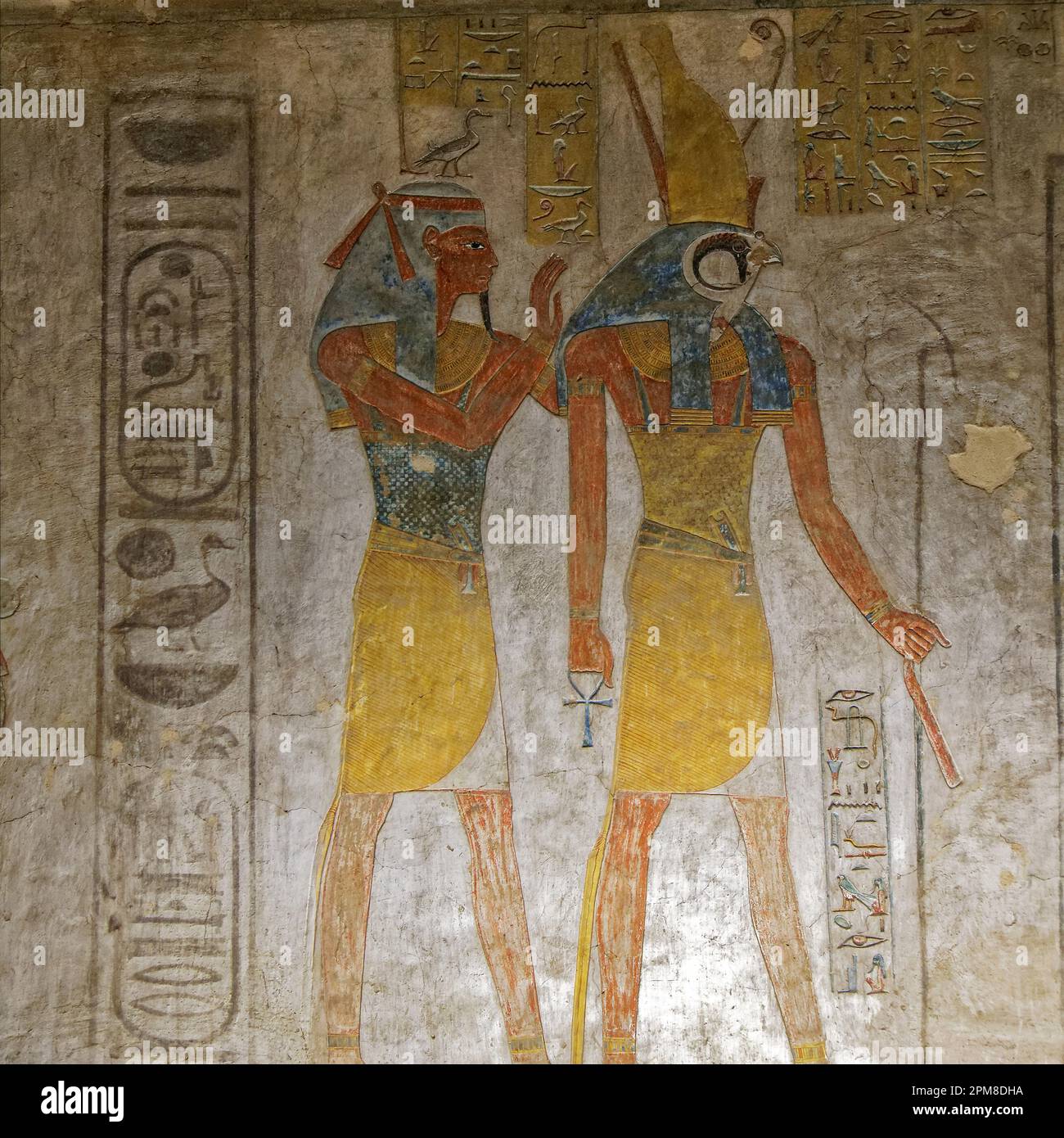 Egypt, Upper Egypt, Nile valley, surroundings of Luxor, west Thebes ...