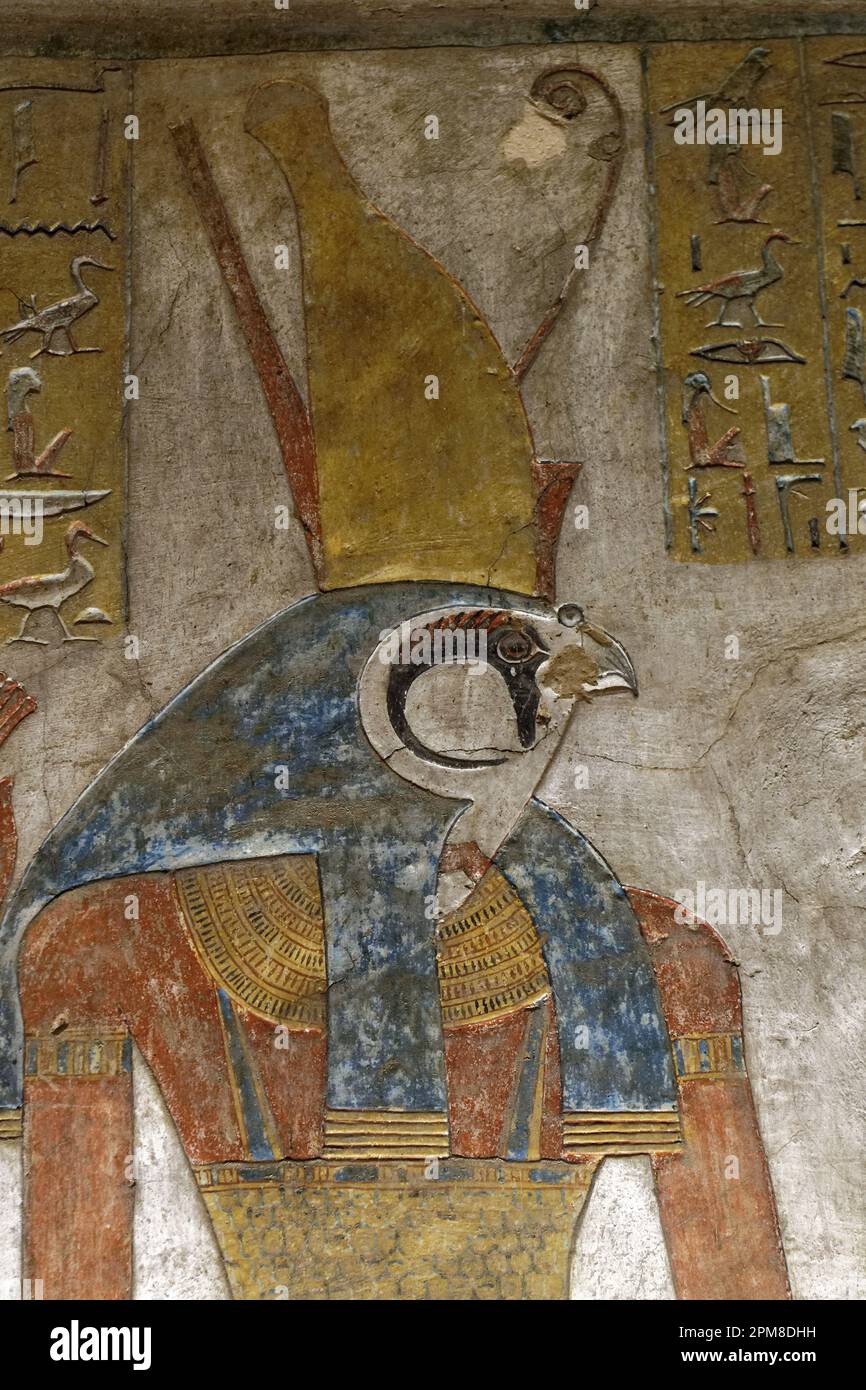 Egypt, Upper Egypt, Nile valley, surroundings of Luxor, west Thebes ...