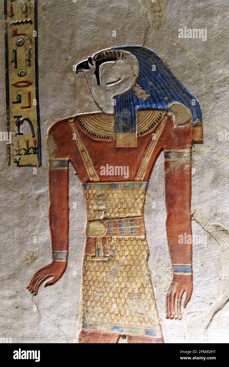 Egypt, Upper Egypt, Nile valley, surroundings of Luxor, west Thebes ...