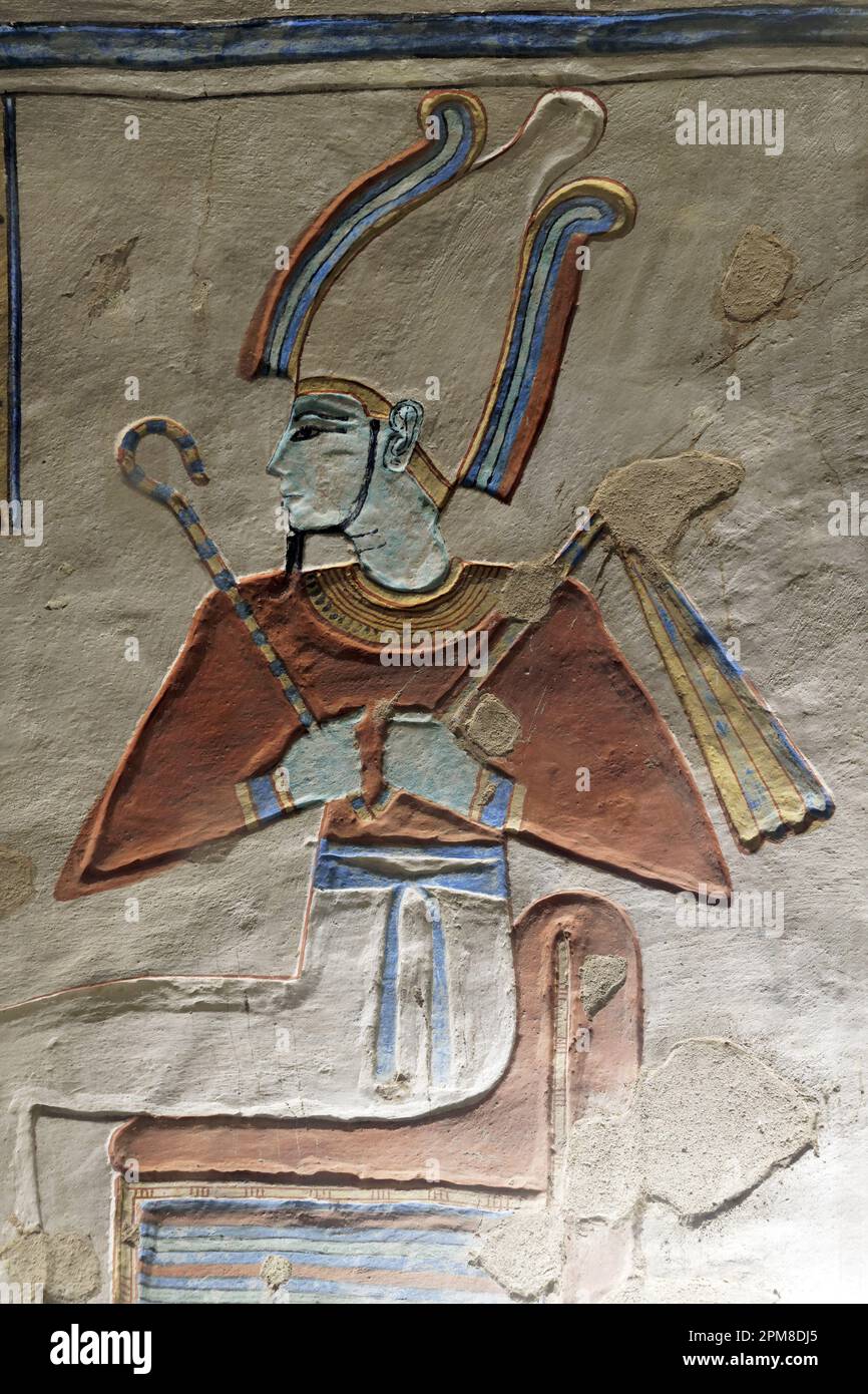 Egypt, Upper Egypt, Nile valley, surroundings of Luxor, west Thebes ...