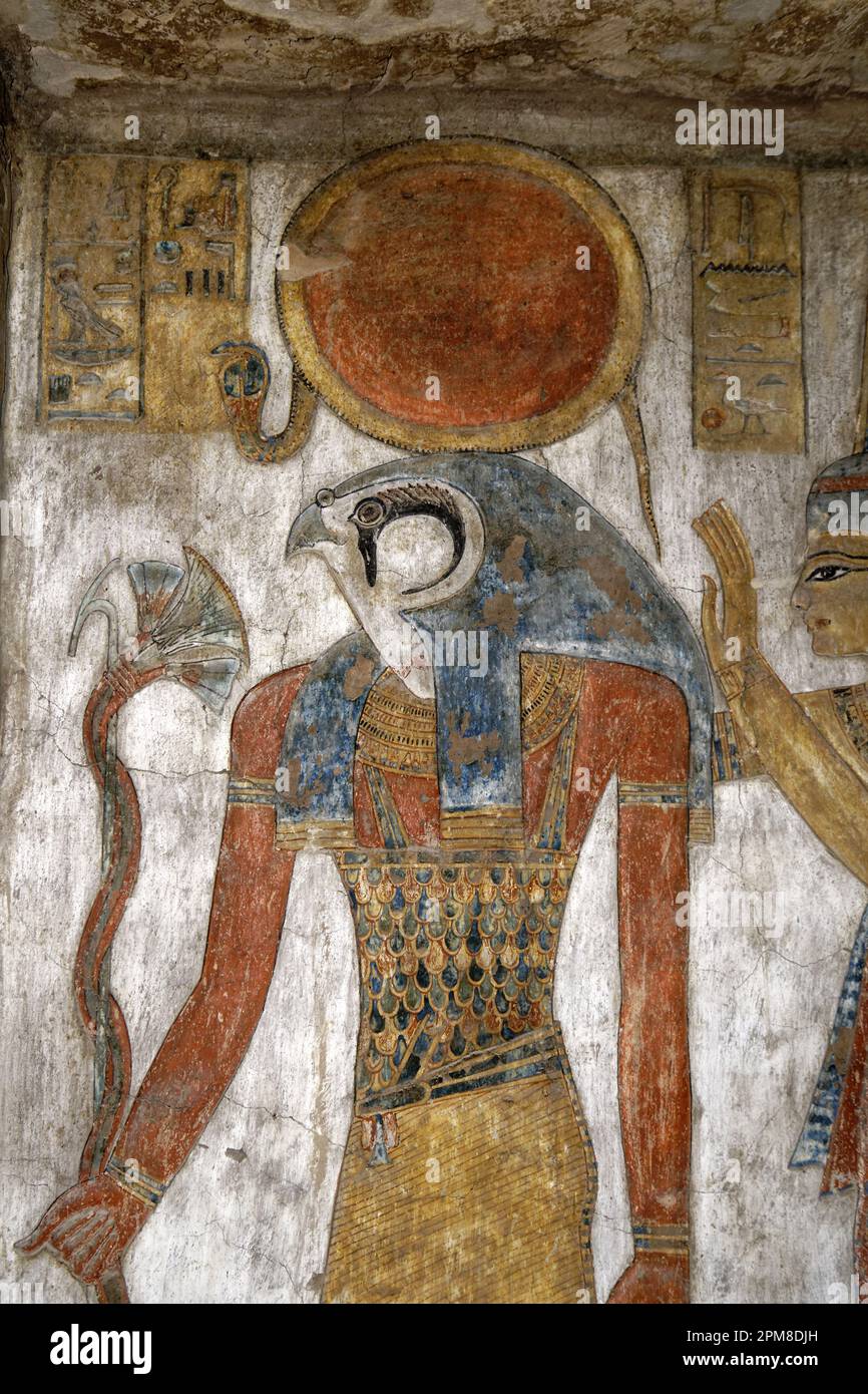 Egypt, Upper Egypt, Nile valley, surroundings of Luxor, west Thebes ...