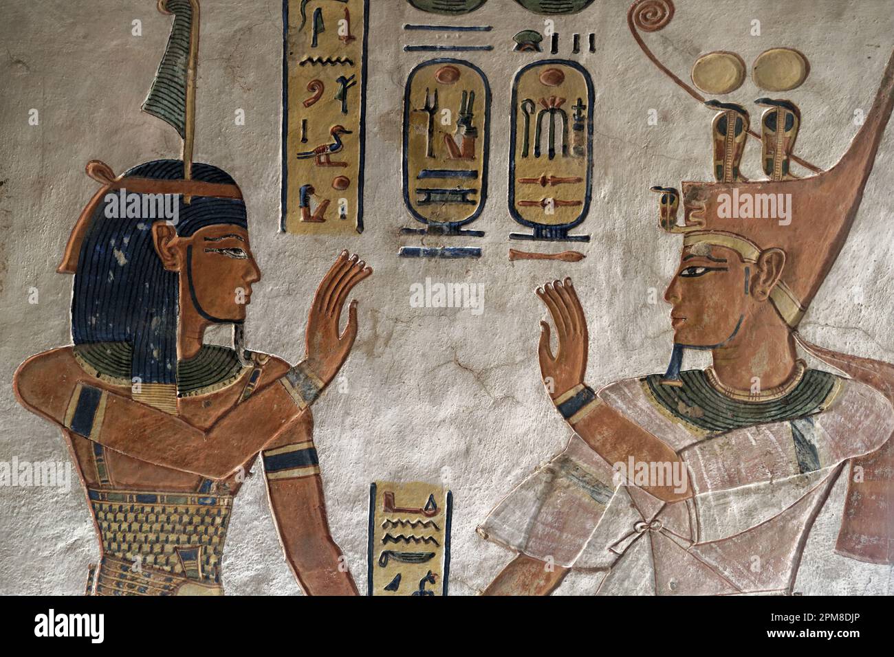 Egypt, Upper Egypt, Nile valley, surroundings of Luxor, west Thebes ...