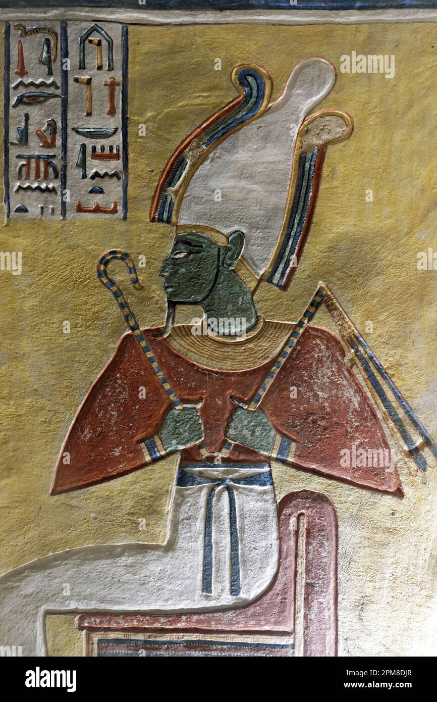 Egypt, Upper Egypt, Nile valley, surroundings of Luxor, west Thebes ...