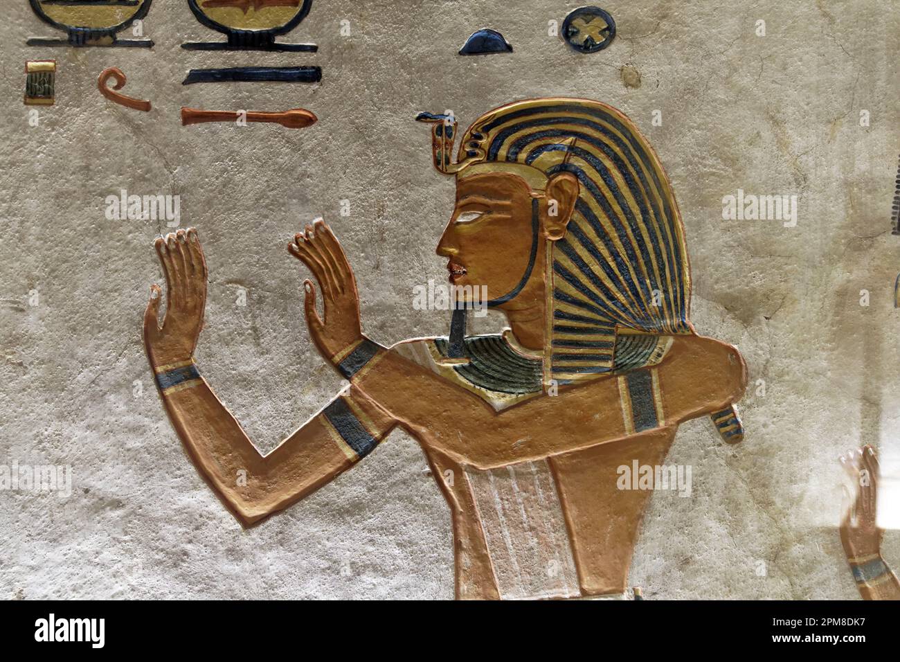 Egypt, Upper Egypt, Nile valley, surroundings of Luxor, west Thebes ...