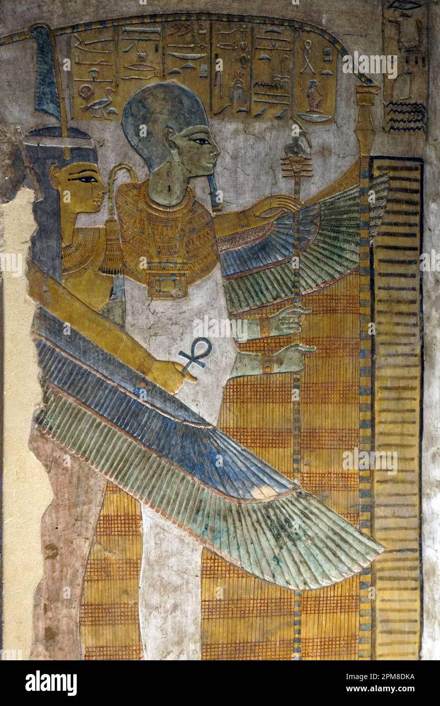 Egypt, Upper Egypt, Nile valley, surroundings of Luxor, west Thebes ...