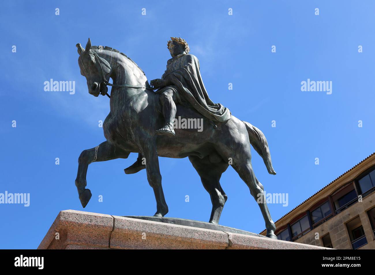 Statue of Napoléon and his brothers, Place de Gaulle (aka Place Diamant ...
