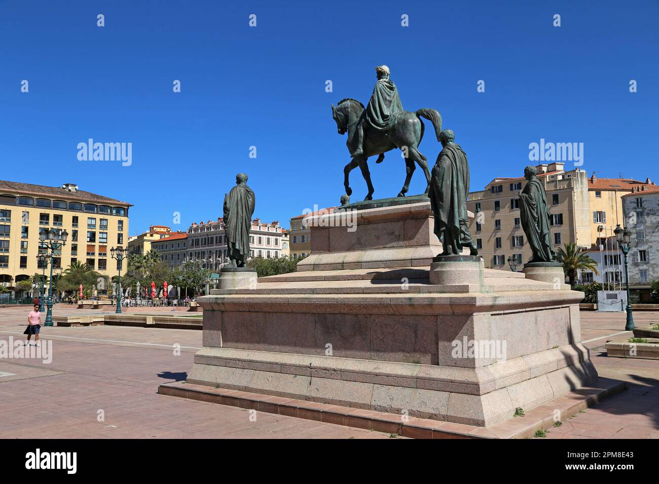 Statue of Napoléon and his brothers, Place de Gaulle (aka Place Diamant ...