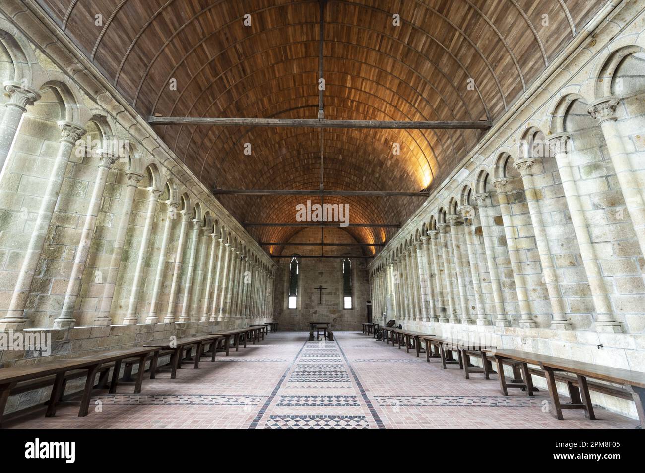 France, Manche, Mont Saint Michel bay, listed as World Heritage by ...