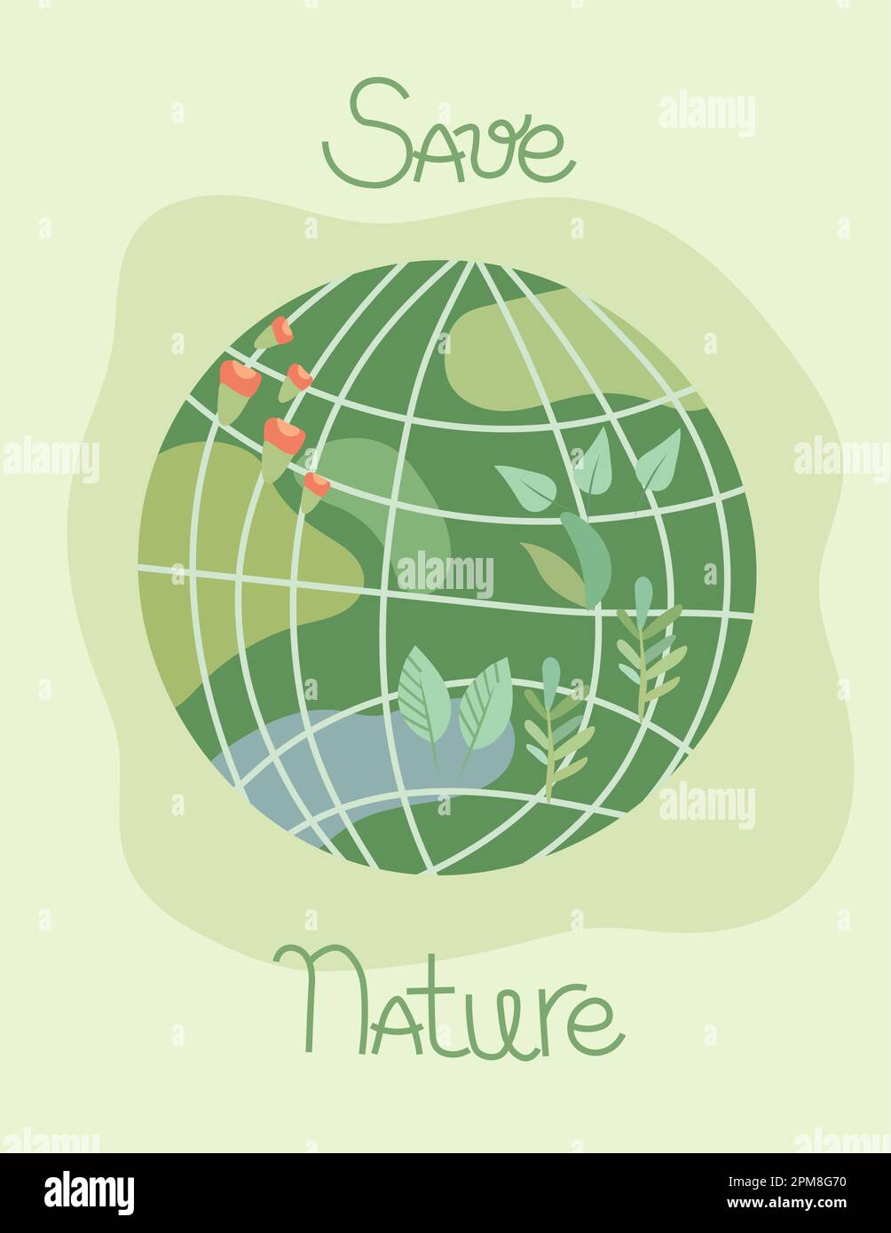 Eco-preservation idea, Nature fueling humanity. Mother earth. Green ...