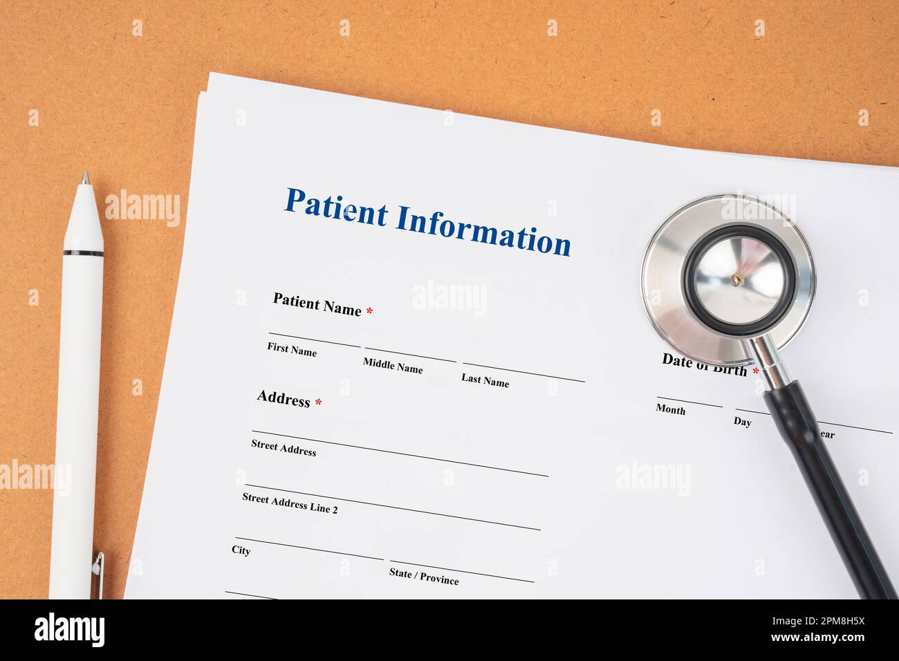 Patient history form hi-res stock photography and images - Alamy