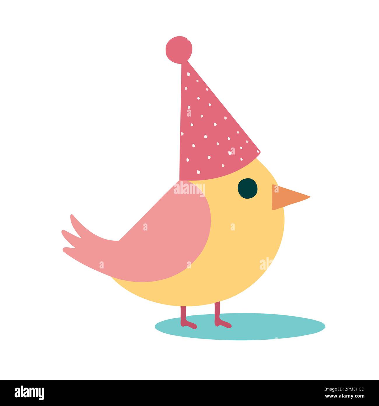 Wearing party hats Stock Vector Images - Alamy