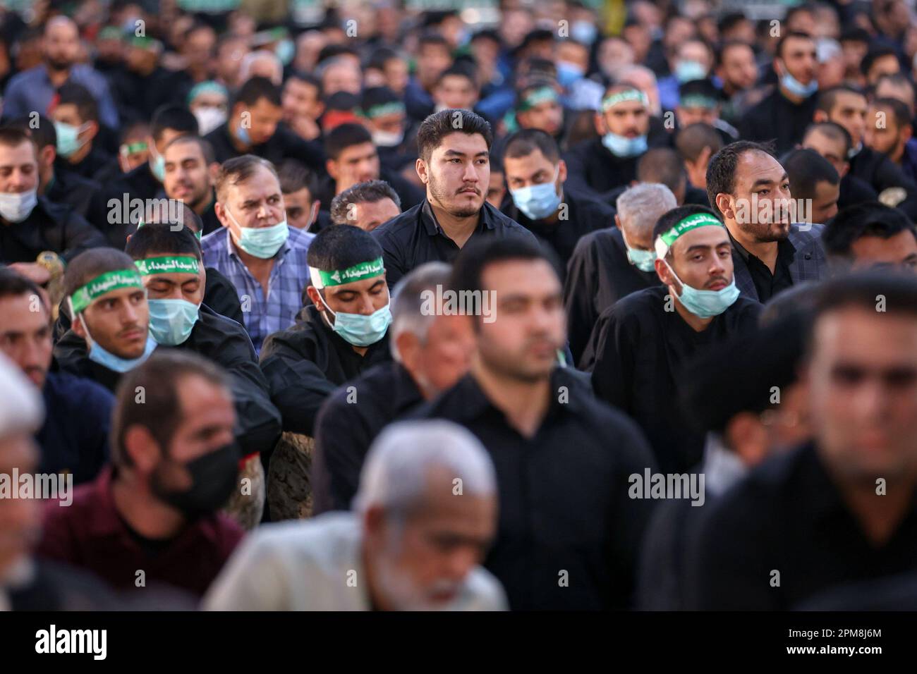 Tehran, Tehran, Iran. 12th Apr, 2023. Muslims pray at the Mausoleum of ...