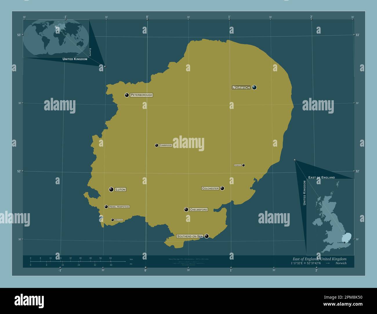 Shape It On A Map Of The United Kingdom