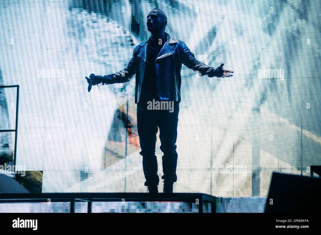 Palasele, Eboli, Italy, April 11, 2023, Eros Ramazzotti during Eros ...