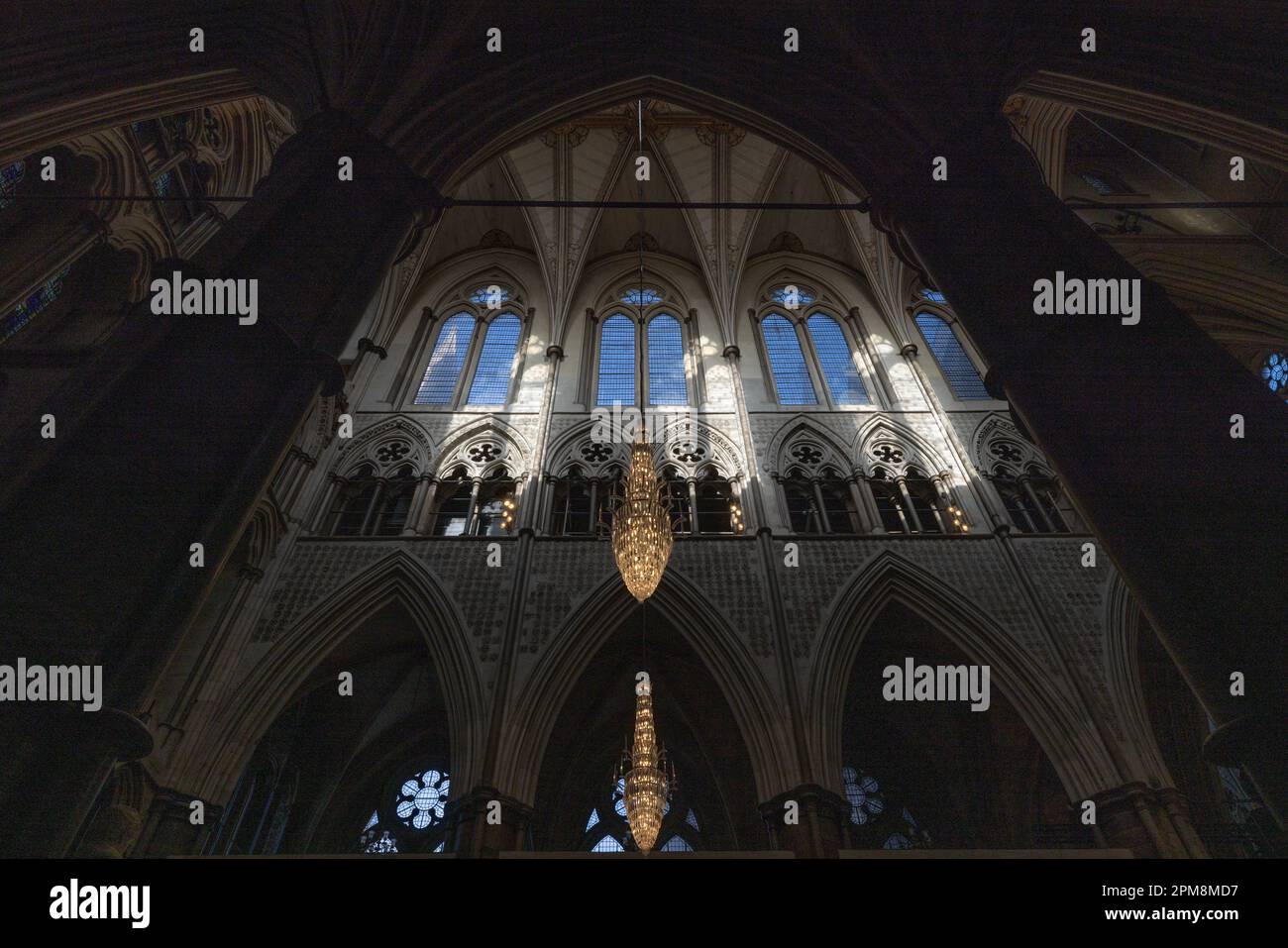 General views inside Westminster Abbey in London, ahead of the ...