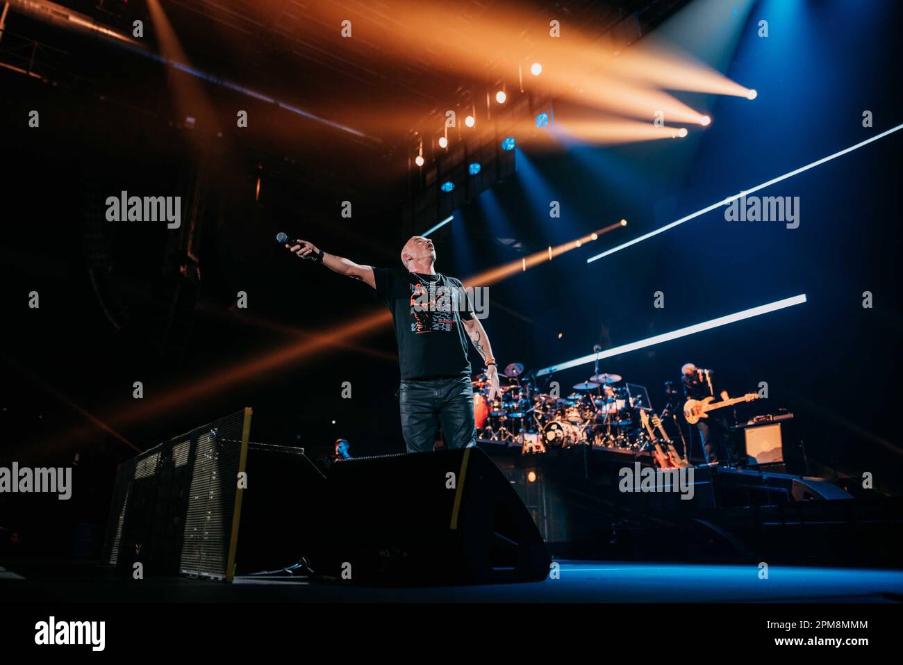 Palasele, Eboli, Italy, April 11, 2023, Eros Ramazzotti during Eros ...