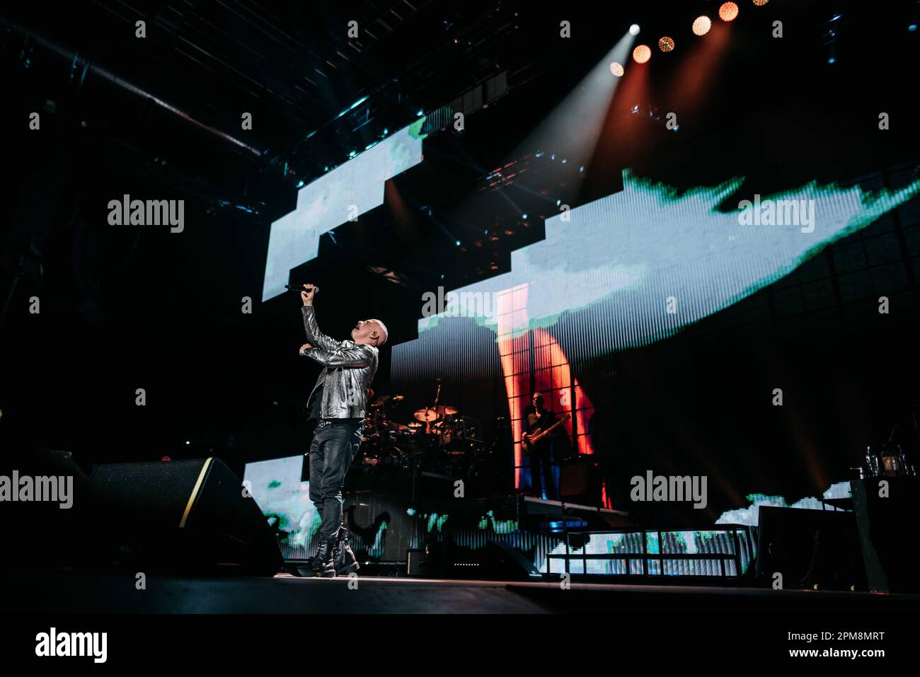Palasele, Eboli, Italy, April 11, 2023, Eros Ramazzotti during Eros ...