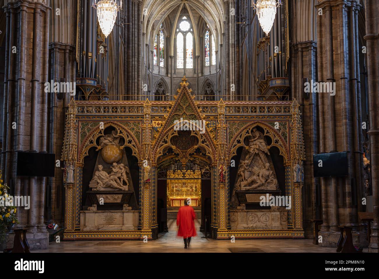 General views inside Westminster Abbey in London, ahead of the ...