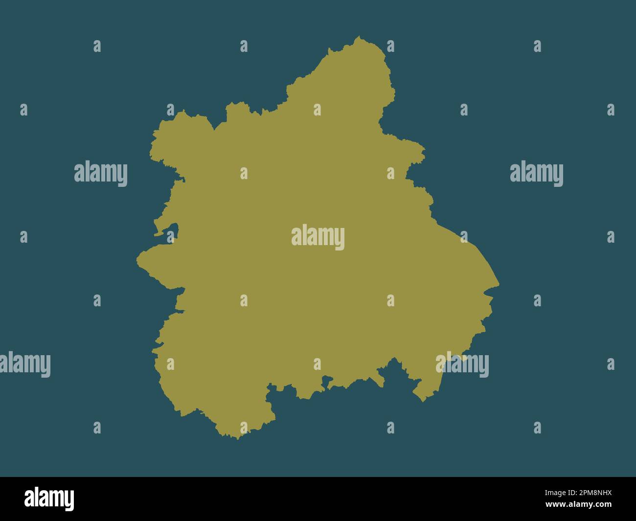 Redditch map hi-res stock photography and images - Alamy