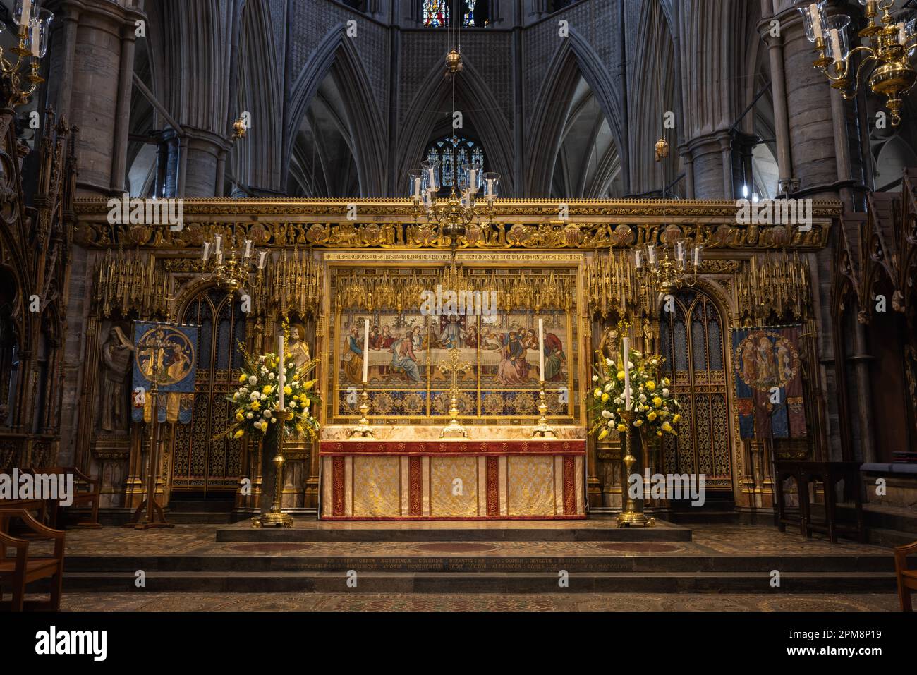 Cosmati pavement at westminster abbey hi-res stock photography and ...