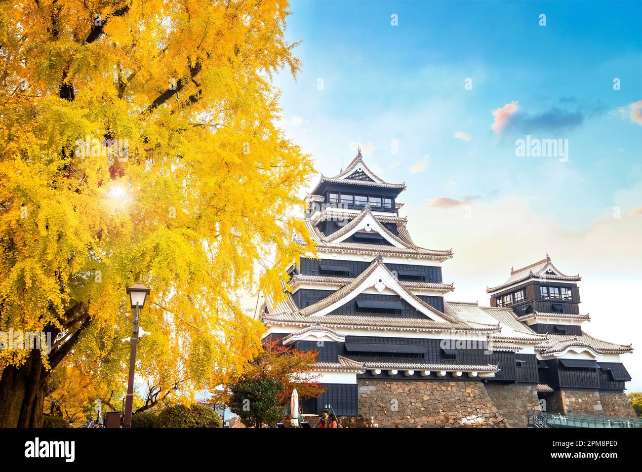 Kumamoto, Japan - Nov 23 2022: Kumamoto Castle's history dates to 1467 ...