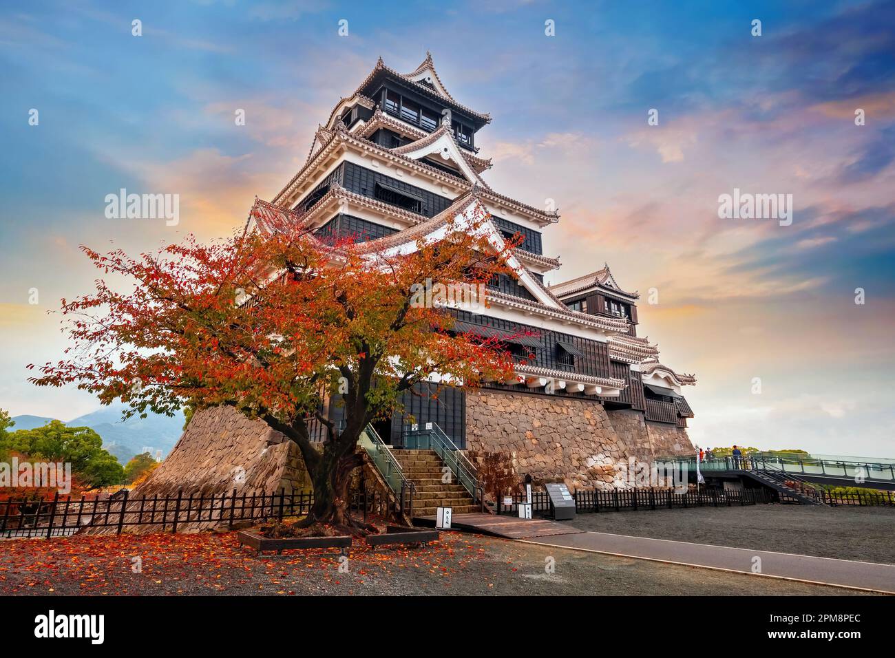 Kumamoto, Japan - Nov 23 2022: Kumamoto Castle's history dates to 1467 ...