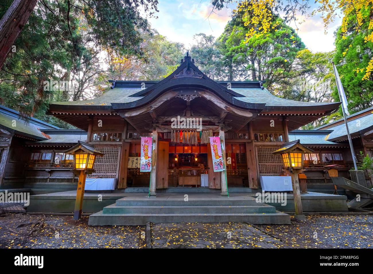 Miyazaki, Japan - Nov 24 2022: Takachiho Shrine founded over 1,900 year ...