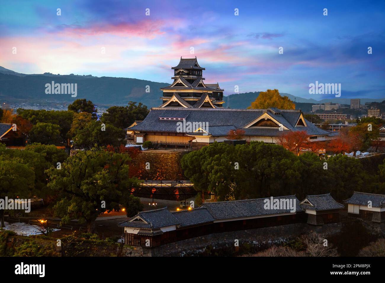 Kumamoto, Japan - Nov 23 2022: Kumamoto Castle's history dates to 1467 ...