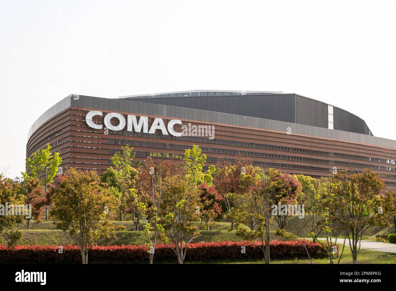 SHANGHAI, CHINA - APRIL 12, 2023 - The COMAC Shanghai Aircraft Design ...