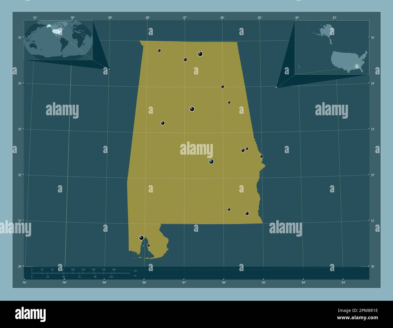 Map of fairhope hi-res stock photography and images - Alamy