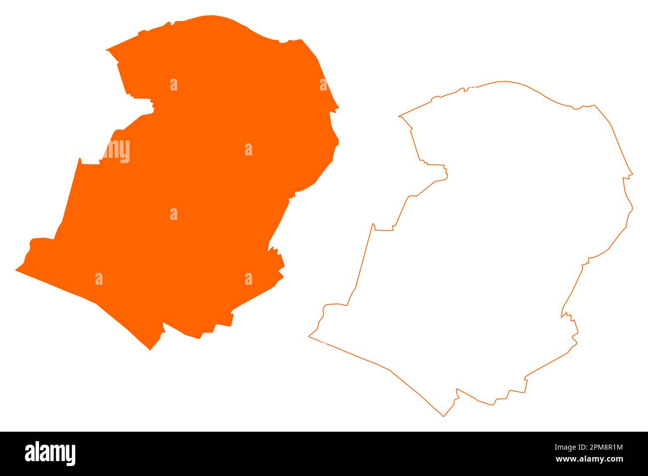 Bernheze municipality (Kingdom of the Netherlands, Holland, North ...