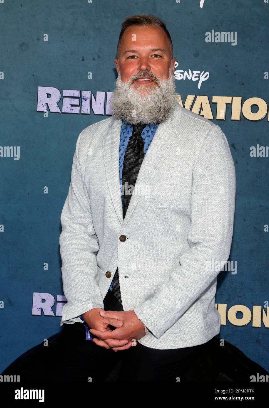 Los Angeles, Ca. 11th Apr, 2023. Zach Merck at the Disney premiere of ...